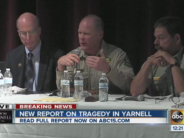 RAW VIDEO: Officials on Yarnell report
