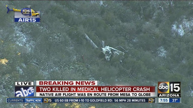 Official: 2 crew members dead, 1 hurt after medical transport ...