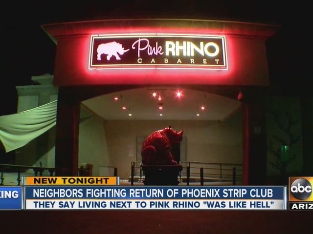 Pink Rhino update: Controversial Phoenix strip club to reopen - ABC15 ...