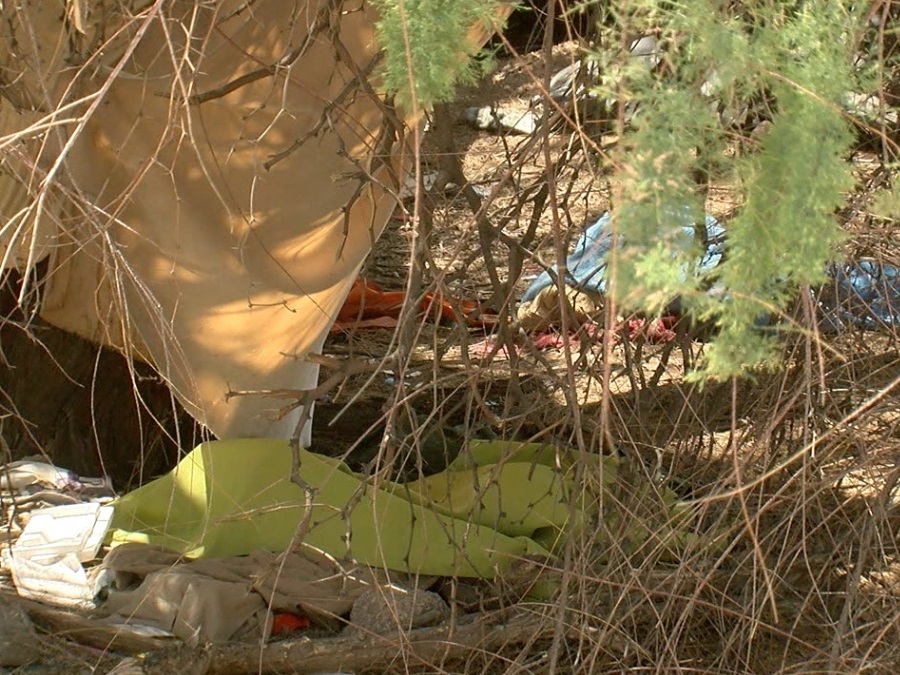 Area of downtown Phoenix facing trash problem due to homeless ...
