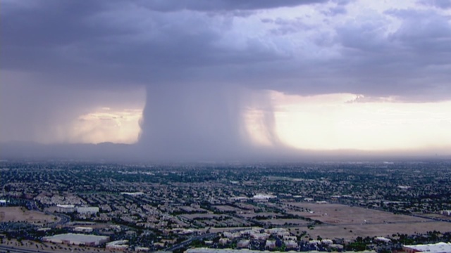 Air15 captures large rain shaft near South Mountain during monsoon ...