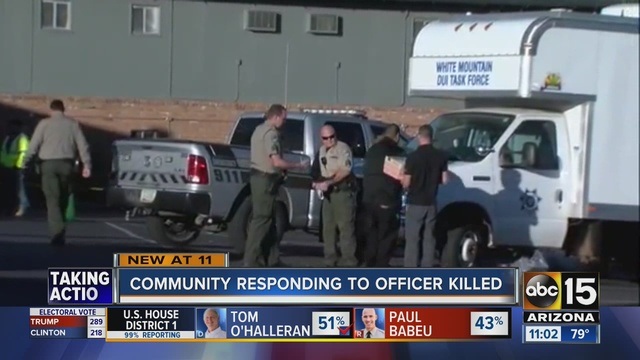 Suspect in deadly shooting of Show Low officer shot, killed during ...