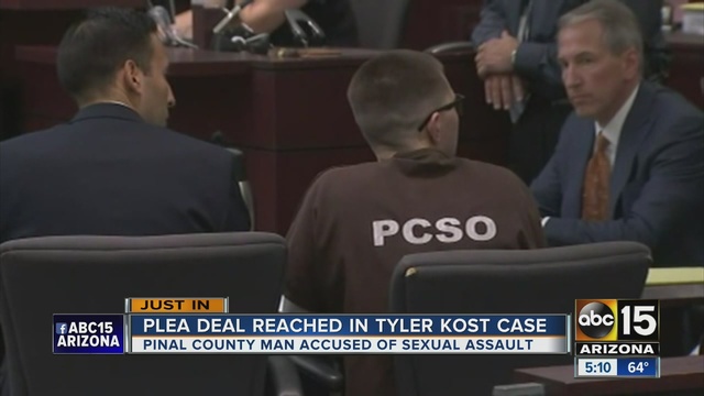 Tyler Kost sexual assault case: San Tan Valley man reaches plea deal ...