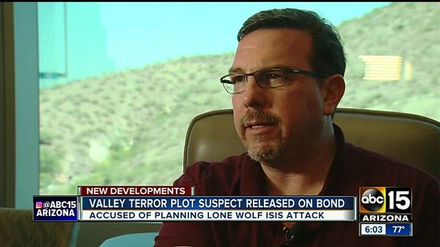 Phoenix Terror Suspect Derrick Thompson Released From Jail Abc15 Arizona
