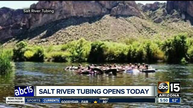 Salt River Tubing opens Monday for the summer season - ABC15 Arizona