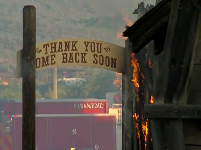 Large fire erupts at Mining Camp Restaurant in Apache Junction - ABC15 ...