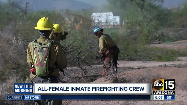 Meet Arizona's all-women inmate firefighting crew - ABC15 Arizona