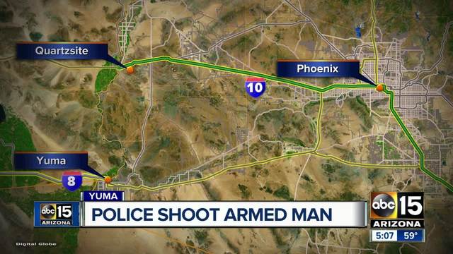 Police: Man dead after officer-involved shooting in Yuma - ABC15 Arizona