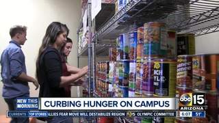 Food pantries help fight hunger on college campuses - ABC15 Arizona