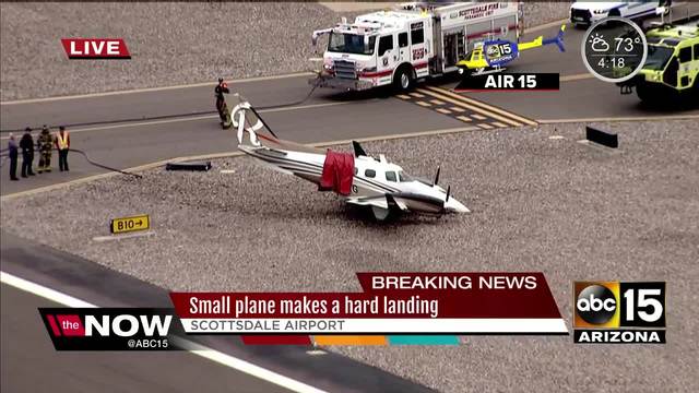 Plane goes off runway in Scottsdale - ABC15 Arizona