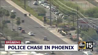 Phoenix chase: Pursuit ends in head-on crash in Tempe - ABC15 Arizona