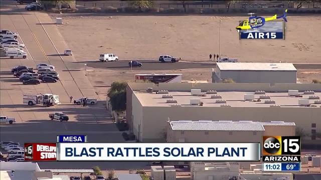 Three injured in explosion at Phoenix-Mesa Gateway Airport - ABC15 Arizona