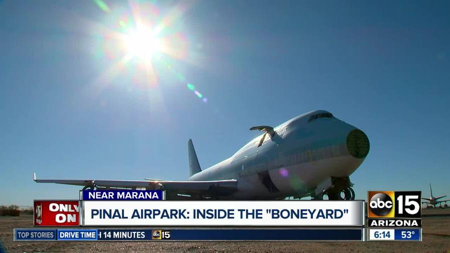 Pinal Airpark: Take a look inside Arizona's 'airplane graveyard' near ...