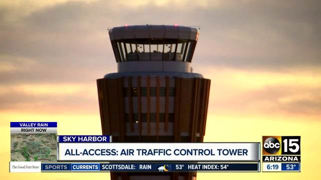 Inside look at Sky Harbor Airport's air traffic control tower - ABC15 ...