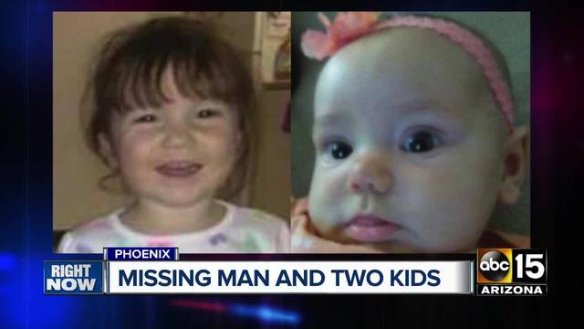 Phoenix Police searching for missing man, 2 kids who haven't been seen ...