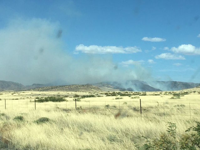 Pinery Fire: Wildfire burning in Chiricahua Mountains; campsites ...