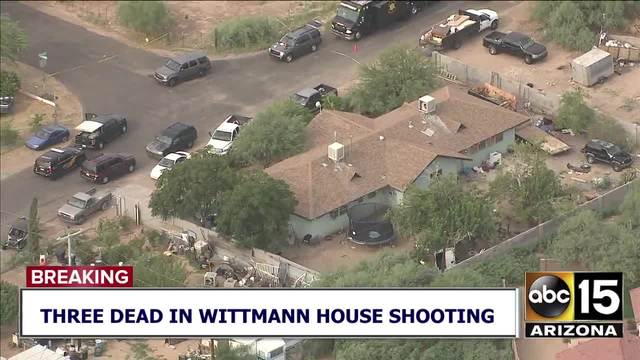 Man accused of shooting, killing 3 people at Wittmann home, MCSO says ...