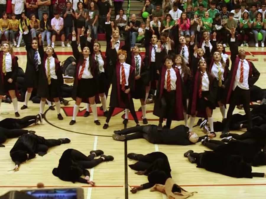 Harry Potter homecoming dance by Walden Grove High School dancers wows ...