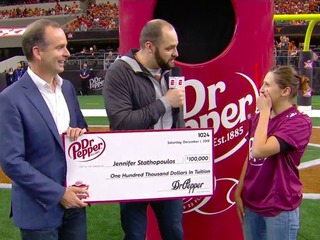 VIDEO: Queen Creek resident wins $100,000 in Dr Pepper Tuition Giveaway ...